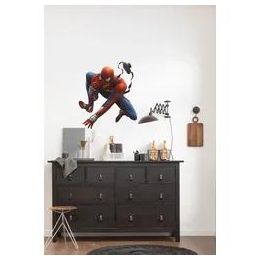 Wandtattoo Komar "Marvel Spider-Man Camera", blau (blau,rot), Disney, Folie, Wandtattoos, Wandtattoo, 50 x 70 cm (Breite x H&ouml;he) - Kinderzimmer, Wandsticker