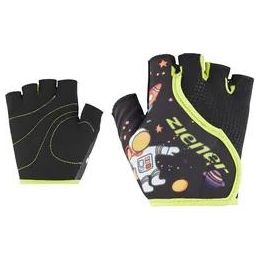 Fahrradhandschuhe Ziener "CLAUDI-Z", Kinder, Gr. S, schwarz, Materialmix, Handschuhe
