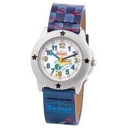 Quarzuhr Scout "Weltraum", bunt, Armbanduhren, Kinder, Quarzuhr, Armbanduhr, Kinderuhr, Junge, analog
