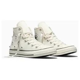 Sneaker Converse "CHUCK TAYLOR ALL STAR BEADS", Herren, Gr. 38, egret, schwarz, egret, Textil, Schuhe Sneaker