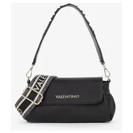 Umh&auml;ngetasche Valentino BAGS "DEA RE", Damen, Gr. B/H/T: 25cm x 13,5cm x 8cm, nero, Lederimitat, Taschen Umh&auml;ngetasche, Damen Handtasche, Schultertasche mit Nieten am Tragegriff