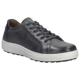 Sneaker Josef Seibel "Maddox 05, titan-kombi", Herren, Gr. 46, grau (titan, kombi), Obermaterial: 100% Rindsleder Leather cow., Schuhe Sneaker