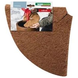 Winterschutzvlies Windhager "Cocodisc, Frostschutz Mulchscheibe f&uuml;r Pflanzen", natur, B:60cm L:60cm, Kokosfaser, Vliese, K&auml;lteschutz aus Kokosfasern, erh&auml;ltlich mit &Oslash; 37 cm oder 60 cm