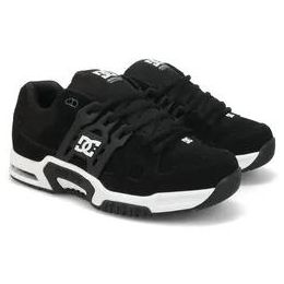 Sneaker DC Shoes "AT-2", Herren, Gr. 14(48), schwarz, wei&szlig;, Obermaterial:48, 53% Leder, 27, 94% Synthetik, 17, 65% Microfaser, 5, 88% TPU;, Schuhe Sneaker