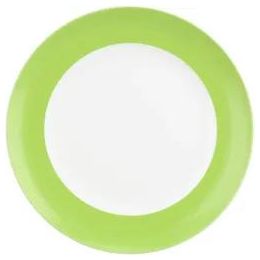 Fr&uuml;hst&uuml;cksteller Seltmann Weiden "Liberty Pure Colors", lime gr&uuml;n, H:2,6cm &Oslash;:22,6cm, Porzellan, Speiseteller, Dessertteller, Kuchenteller