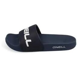O`Neill Sandale O'NEILL "LOGO SLIDER MEN", Herren, Gr. 43, marineblaus, Synthetik, Schuhe Sandale