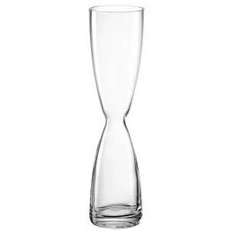 Dekovase Leonardo "Solifleurvase DIABOLO", transparent, B:6,5cm H:26,2cm T:6,5cm, Glas, Vasen