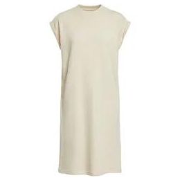 Shirtkleid Urban Classics "Urban Classics Ladies Light Terry Dress", Damen, Gr. XL, US-Gr&ouml;&szlig;en, sandwei&szlig;, 100% Baumwolle, unifarben, oversize, ohne Ausschnitt, Kleider Shirtkleid