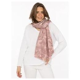 Schal Zwillingsherz "Classic Paisley", Damen, altrosa, Web, Obermaterial: 100% Polyester, Modet&uuml;cher Schal, anschmiegsam, zeitloses Paisleymuster