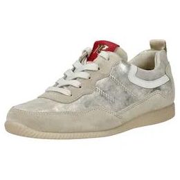 Sneaker Paul Green "Paul Green Sneaker Leder", Herren, Gr. 42,5, beige, Leder, Schuhe Sneaker