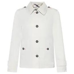 Sommerjacke Gil Bret "Damen mit Kragen", Damen, Gr. 42, wei&szlig;, Obermaterial: 60% Polyamid, 40% Polyester. Besatz: 100% Polyester. Futter: 100% Polyester, tailliert, Jacken
