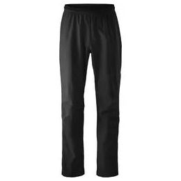 Fahrradhose Gonso "Save Pants Zip", Gr. M, Normalgr&ouml;&szlig;en, schwarz, 100% Polyester, Hosen Fahrradhose, Unisex Regenhose, wasserdichte Radhose, ideal als &Uuml;berhose