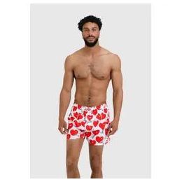 Lousy Livin Underwear Boxershorts LOUSY LIVIN, Damen, Gr. S, rot, wei&szlig;, 100% Baumwolle, mehrfarbig, Unterhosen, mit tollen Print-Motiven
