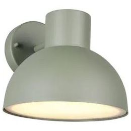 Trio LEUCHTEN Au&szlig;en-Wandleuchte "ELBE, Fassadenbeleuchtung Downlight, exkl 1x E27 max 10W, Outdoor IP44", gr&uuml;n, 1, &Oslash; 20cm H: 18,5cm, 1 Stk., Leuchten, Hauswand Leuchte aus Druckguss Aluminium, Leuchtmittel wechselbar