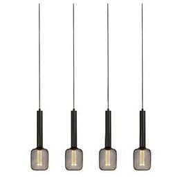 Searchlight Pendelleuchte "Dulwich 4Lt Pendelleuchte - Schwarzes Metall", schwarz, H: 27cm, 1 Stk., Leuchten, Pendelleuchte