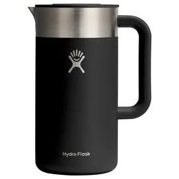 Kaffeebereiter Hydro Flask "32 oz (946 ml) Insulated French Press", schwarz, B:14cm H:22cm T:14cm, Kaffeemaschinen, Kaffeebereiter, Thermobecher inkl. Maschenfilter und Steckdeckel