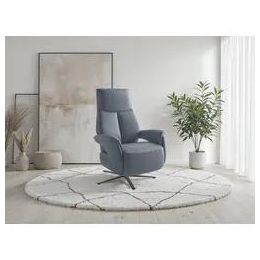 Sit & More TV-Sessel SIT & MORE "TV Lazy", graublau, B:75cm H:110cm T:85cm, Sessel, zur Auswahl mit Herz-Waage-Position