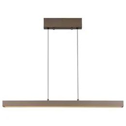 Searchlight LED Pendelleuchte "Linear-LED-Pendelleuchte, Latte", Energieeffizienz: G (A-G), latte, H: 60cm, 1 Stk., Leuchten, LED Pendelleuchte