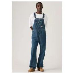 Levi's Overall LEVI'S "LOOSE OVERALLS", Herren, Gr. XL, N-Gr, get involved overall, Denim/Jeans, Obermaterial: 100% Baumwolle, unifarben, loose fit lang, Overalls Overall, Denim-Latzhose