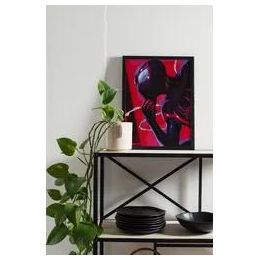 Wandbild Komar "Marvel Spider-Man Pondering", rot (farbe bild(er): rot), Disney, 1 Stk., Vlies, Bilder, 30 x 40 cm (Breite x H&ouml;he) - Kinderzimmer, Dekoration