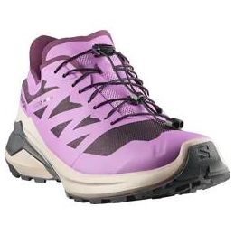 Trailrunningschuh Salomon "XA META MADE IN FRANCE", Damen, Gr. 42,5, winter bloom, iris orchid, asphalt, Synthetik, Textil, Schuhe