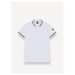 Poloshirt COLMAR, Damen, Gr. 3XL, wei&szlig;, Piqu&eacute;, Obermaterial: 96% Baumwolle, 4% Elasthan, unifarben, regular fit normal, Rundhals, B&uuml;ndchen, Shirts, Stretch-Piqu&eacute;, Regular Fit, Baumwollmix