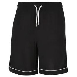 Stoffhose Urban Classics "Urban Classics Herren Bowling Shorts", Herren, Gr. XXL, US-Gr&ouml;&szlig;en, schwarz, 100% Viskose, unifarben, normal, Hosen Stoffhose