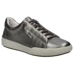 Sneaker Josef Seibel "Claire 24, platin", Herren, Gr. 38, grau (platin), Obermaterial: 100% Rindsleder Leather cow., Schuhe Sneaker