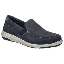 Slipper Josef Seibel "Enrico 31, indigo", Herren, Gr. 44, blau (indigo), Obermaterial: 100% Rindsleder Leather cow., Schuhe Slipper
