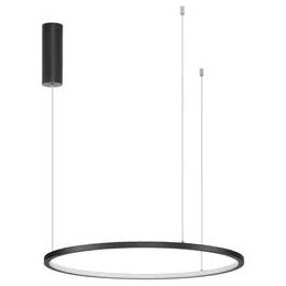 NOVA LUCE LED-H&auml;ngeleuchte "TARQUIN", schwarz, 1, &Oslash; 60cm, 1 Stk., Leuchten, Mit Leuchtmittel; H&ouml;henverstellbar