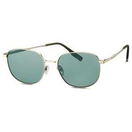 Sonnenbrille Tom Tailor "Modell 675006", Damen, gold, metallic, Sonnenbrillen Sonnenbrille, Form Karree/Soft, Logoschriftzug auf B&uuml;gel, Metallfassung