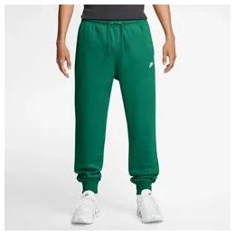 Sporthose Nike SPORTSWEAR "M NK CLUB BB JOGGER", Damen, Gr. XXL, N-Gr, malachite, Obermaterial: 80% Baumwolle, 20% Polyester, Hosen Sporthose, aus angerautem Fleece, mit elastischem Bund und Kordelzug