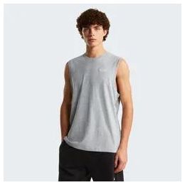 Tanktop The North Face "M EVOLUTION SIMPLE DOME TANK", Herren, Gr. XL, tnf pale grau heather, Obermaterial: 85% Baumwolle, 15% Polyester, normal, Rundhals, Tops Tanktop, sportlicher Stil, f&uuml;r Sportmode und Outdoormode, &auml;rmellos