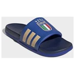 Badesandale Adidas SPORTSWEAR "ADILETTE COMFORT 2.0 ITALIEN BADESCHLAPPEN", Herren, Gr. 42, bold blau, no color, ftwr wei&szlig;, Synthetik, Schuhe, Badelatschen, World Cup Nations Pack