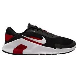 Trainingsschuh Nike "Flex Train", Herren, Gr. 46, schwarz, wei&szlig;, university rot, Synthetik, Textil, Schuhe