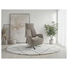 Sit & More TV-Sessel SIT & MORE "TV Lazy", taupe, B:75cm H:115cm T:85cm, 100% Polyester, Sessel, mit Herz-Waage-Positon und 3 Motoren