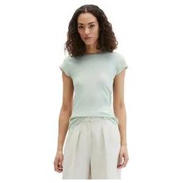 Marc O'Polo T-Shirt MARC O'POLO "aus Organic Cotton", Damen, Gr. XXS, calm sage, Obermaterial: 100% Baumwolle, unifarben, Basic, slim fit, Rundhals, Shirts T-Shirt