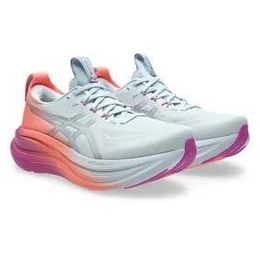 Laufschuh asics "GEL-NIMBUS 28", Damen, Gr. 39, sky, digital sakura, Synthetik, Schuhe Laufschuh