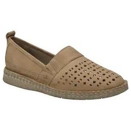 Slipper Josef Seibel "Sofie 27, beige", Damen, Gr. 39, beige (creme), Obermaterial: 100% Rindsleder Leather cow., Schuhe Slipper
