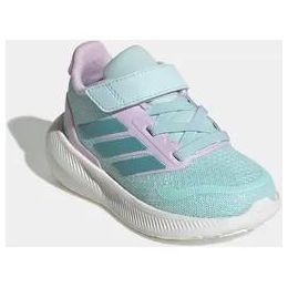 Sneaker Adidas SPORTSWEAR "RUNFALCON 5 KIDS", Gr. 27, halmin, minton, icelav, Synthetik, Textil, Schuhe Sneaker, mit Klettverschluss