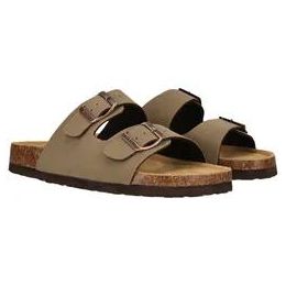 Sandale NOU "WHITEHILL W CORK SANDAL V2", Damen, Gr. 42, timber wolf, Synthetik, Schuhe Sandale