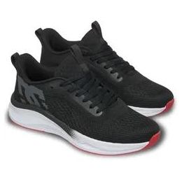 Sneaker DC Shoes "Roammax", Herren, Gr. 9,5(42,5), schwarz, rot, Obermaterial:Obermaterial: Textil / Futter: Textil / Au&szlig;ensohle: EVA + TPR;, Schuhe Sneaker