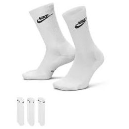 Sportsocken Nike "U NK ED ELVD CRW 3P FUTRA -144", Damen, Gr. XL (46/50), multi, color, Obermaterial: 67% Baumwolle, 30% Polyester, 3% Elasthan, Socken Sportsocken