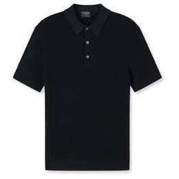 Poloshirt OLYMP, Damen, Gr. 3XL, marine, Strick, Obermaterial: 89% Baumwolle, 11% Polyamid, regular fit normal, Rippb&uuml;ndchen, Shirts