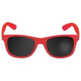 Sonnenbrille MSTRDS "MSTRDS Accessoires Sunglasses Likoma", Damen, rot, Sonnenbrillen Sonnenbrille