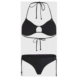 O`Neill Triangel-Bikini O'NEILL "MADRID JENSEN BIKINI SET", Damen, Gr. 36, N-Gr, wei&szlig;, neutral, Obermaterial: 85% Polyamid, 15% Elasthan, Bikini-Sets Triangel-Bikini, mit verstellbaren Tr&auml;gern, mit herausnehmbaren Pads