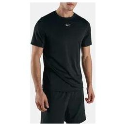 Laufshirt Reebok "ID RUN T-SHIRT", Herren, Gr. XXL, schwarz, Obermaterial: 100% Polyester, Shirts Laufshirt, f&uuml;r Lauftraining, sportlicher Stil, f&uuml;r Erwachsene