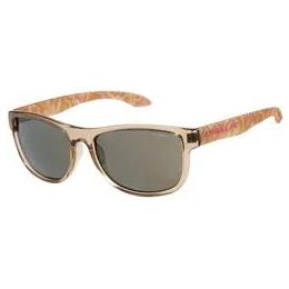 O`Neill Sonnenbrille O'NEILL "Modell 966054", Damen, beige transparent, gemustert, leicht transparent, Sonnenbrillen Sonnenbrille, Form Karree/Eckig, Logoschriftzug auf B&uuml;gel, Injectionfassung