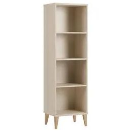 Standregal Paidi "JONTE in Beige mit offenen F&auml;chern, verschiedene Gr&ouml;&szlig;en", cashmere, beige, T:38cm, Holzwerkstoff, Regale, Standregal, modernes & langlebiges Regal mit Massivholz-F&uuml;&szlig;en, Highboard
