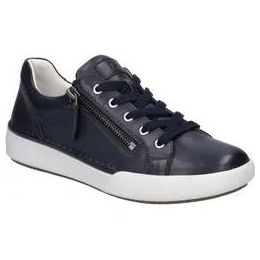 Sneaker Josef Seibel "Claire 03, indigo", Herren, Gr. 37, blau (indigo), Obermaterial: 100% Rindsleder Leather cow., Schuhe Sneaker